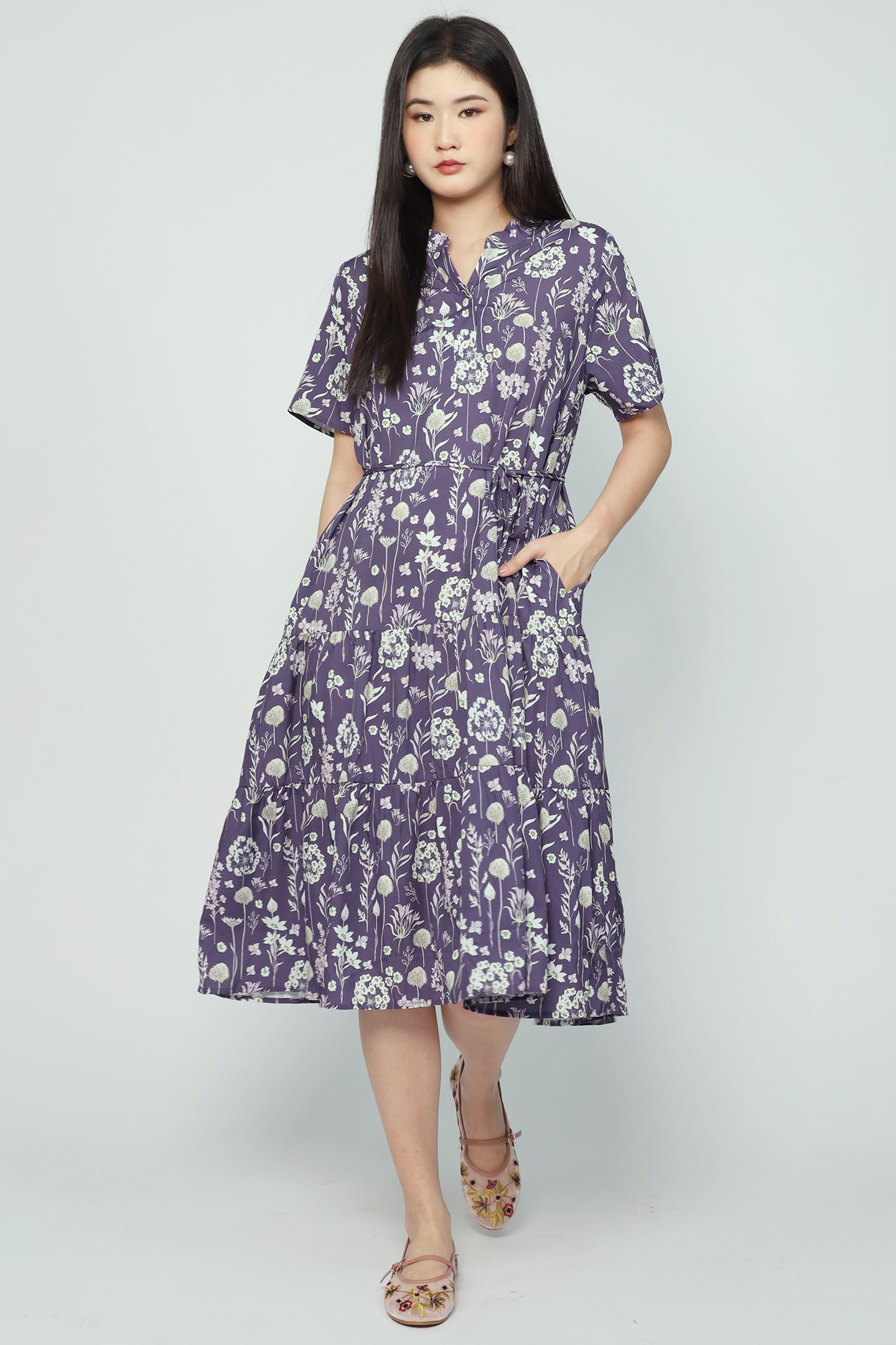 Amarisa Dress in Sweet Petalscape