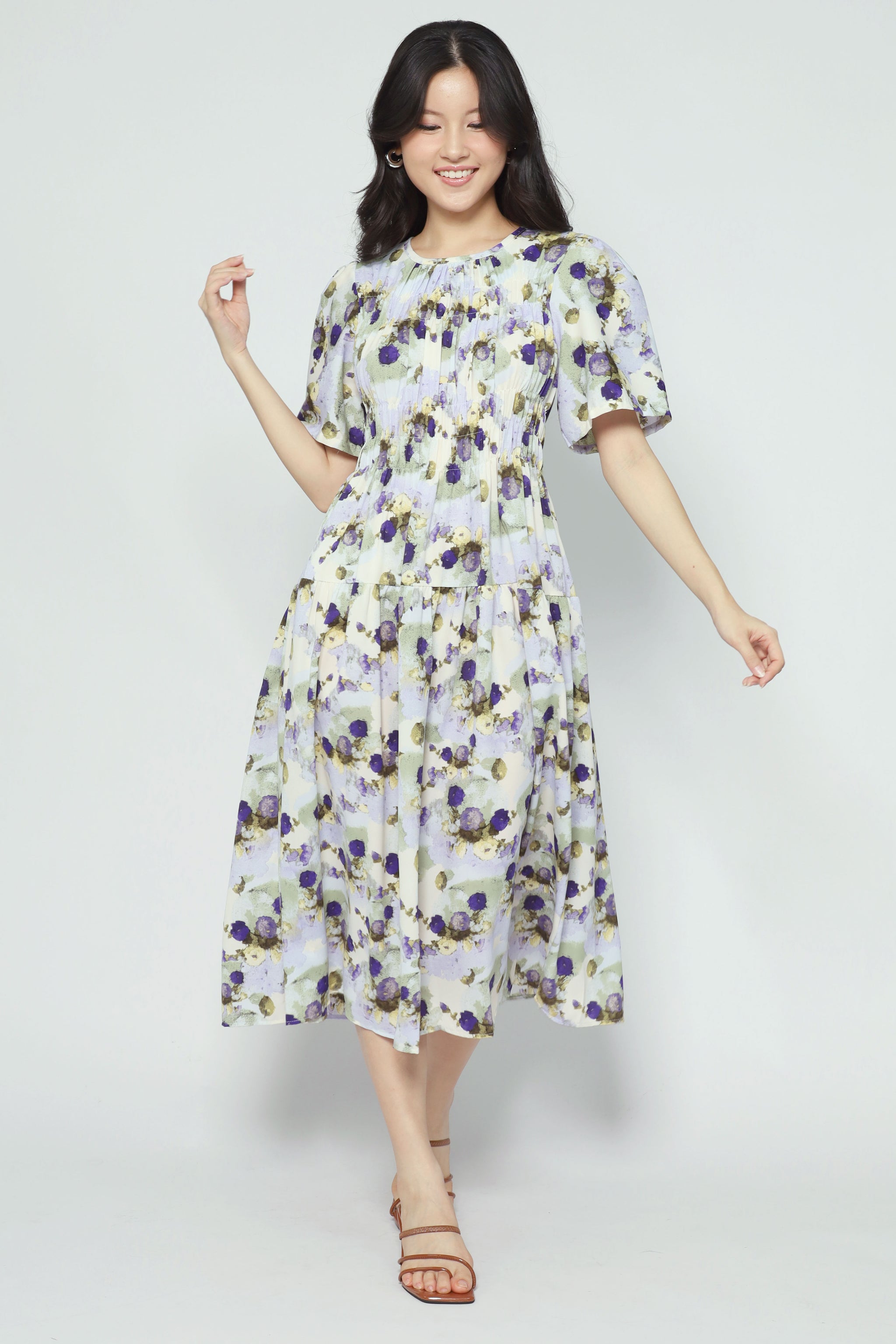 Astha Dress in Petal Pop