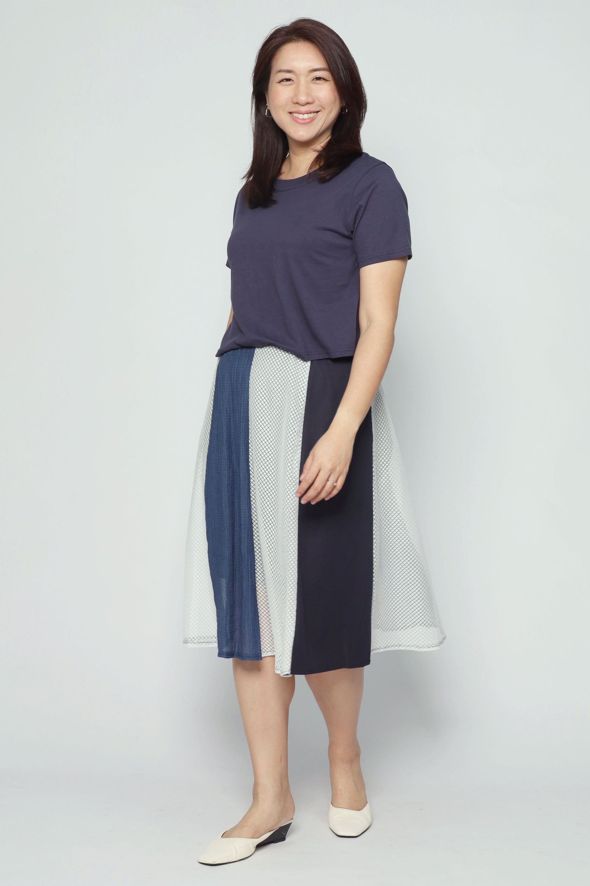 Benico Dress in Blue