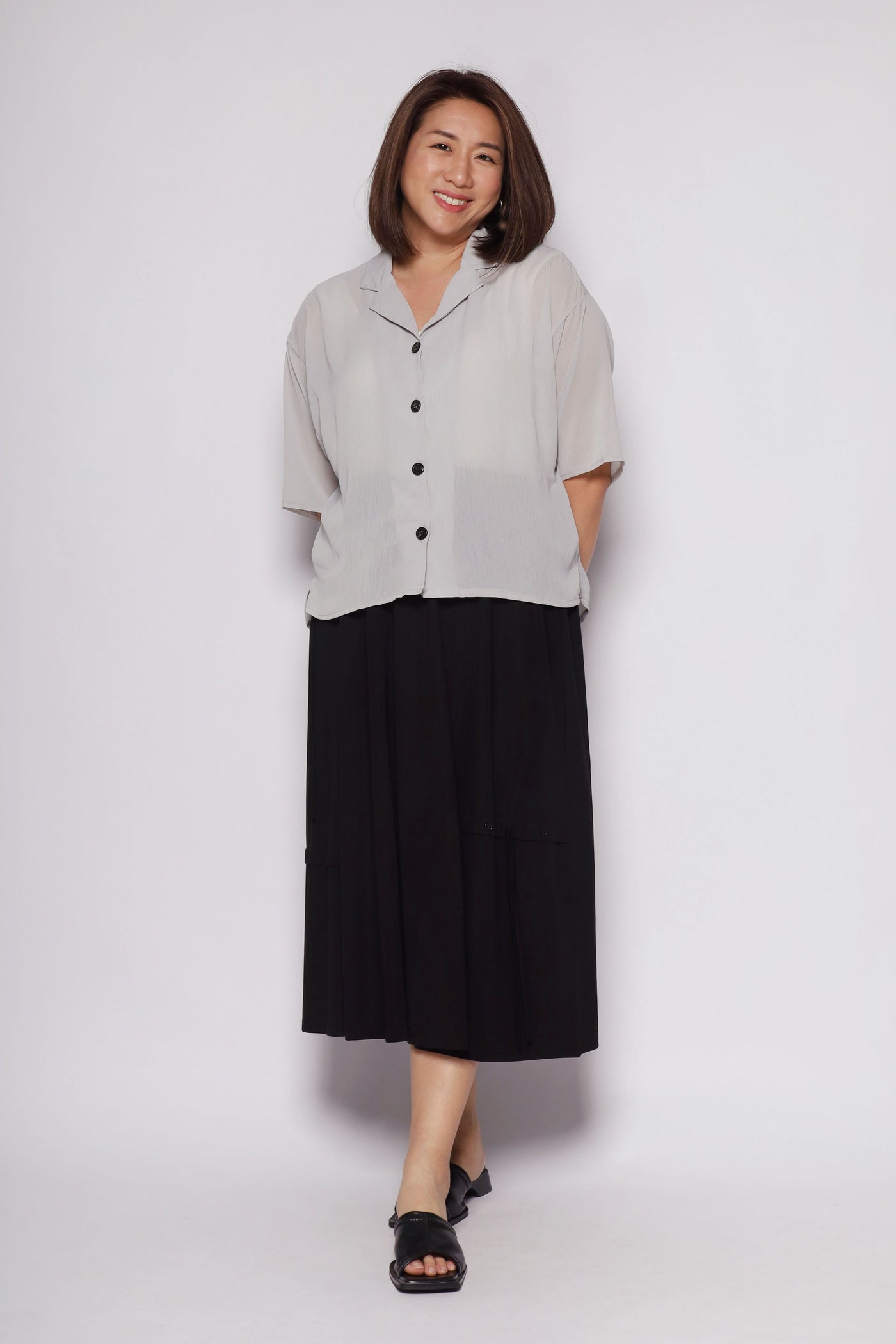 Nicky Top in Grey