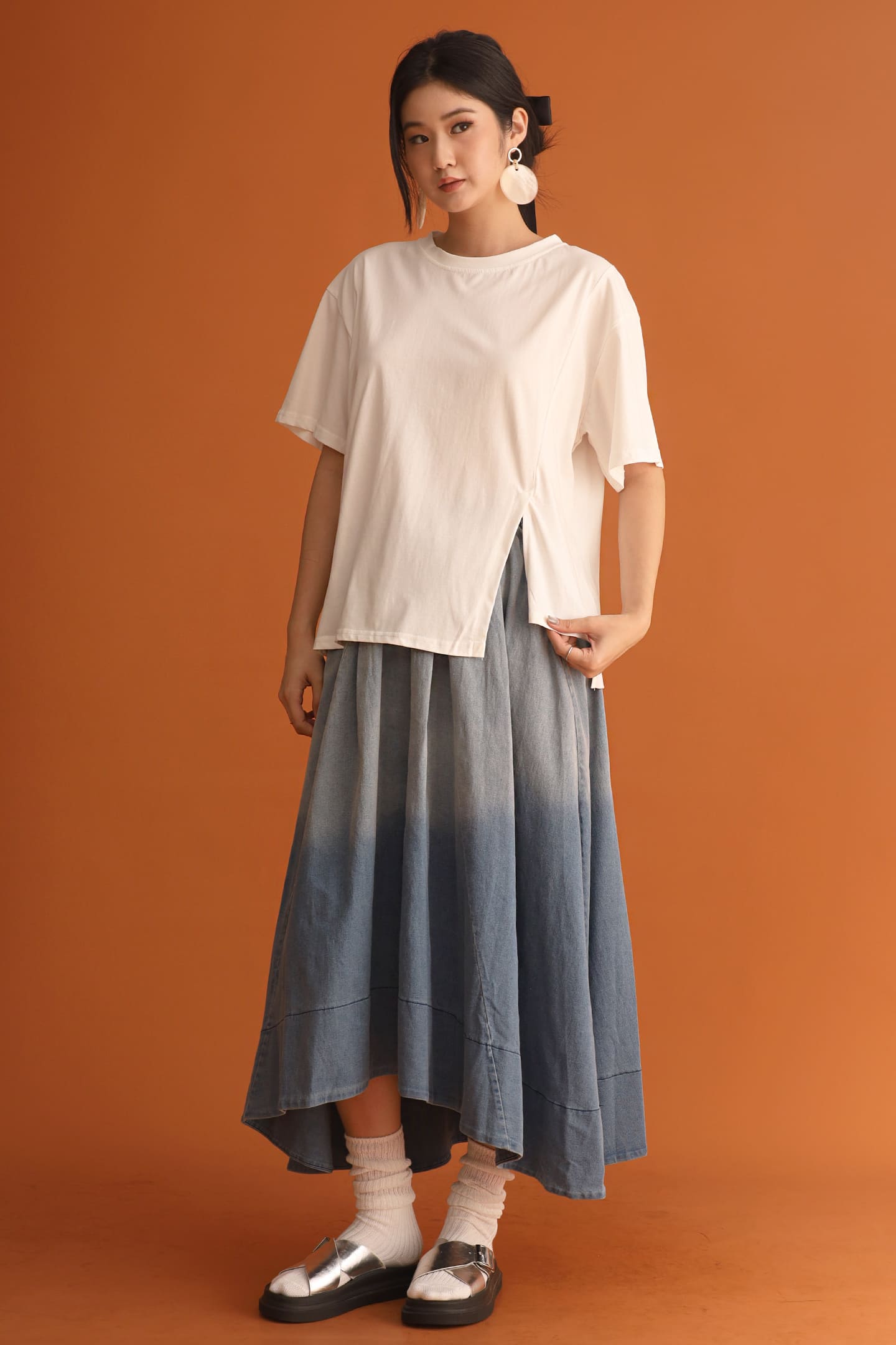 CHOSEN - Core Edit Top in White