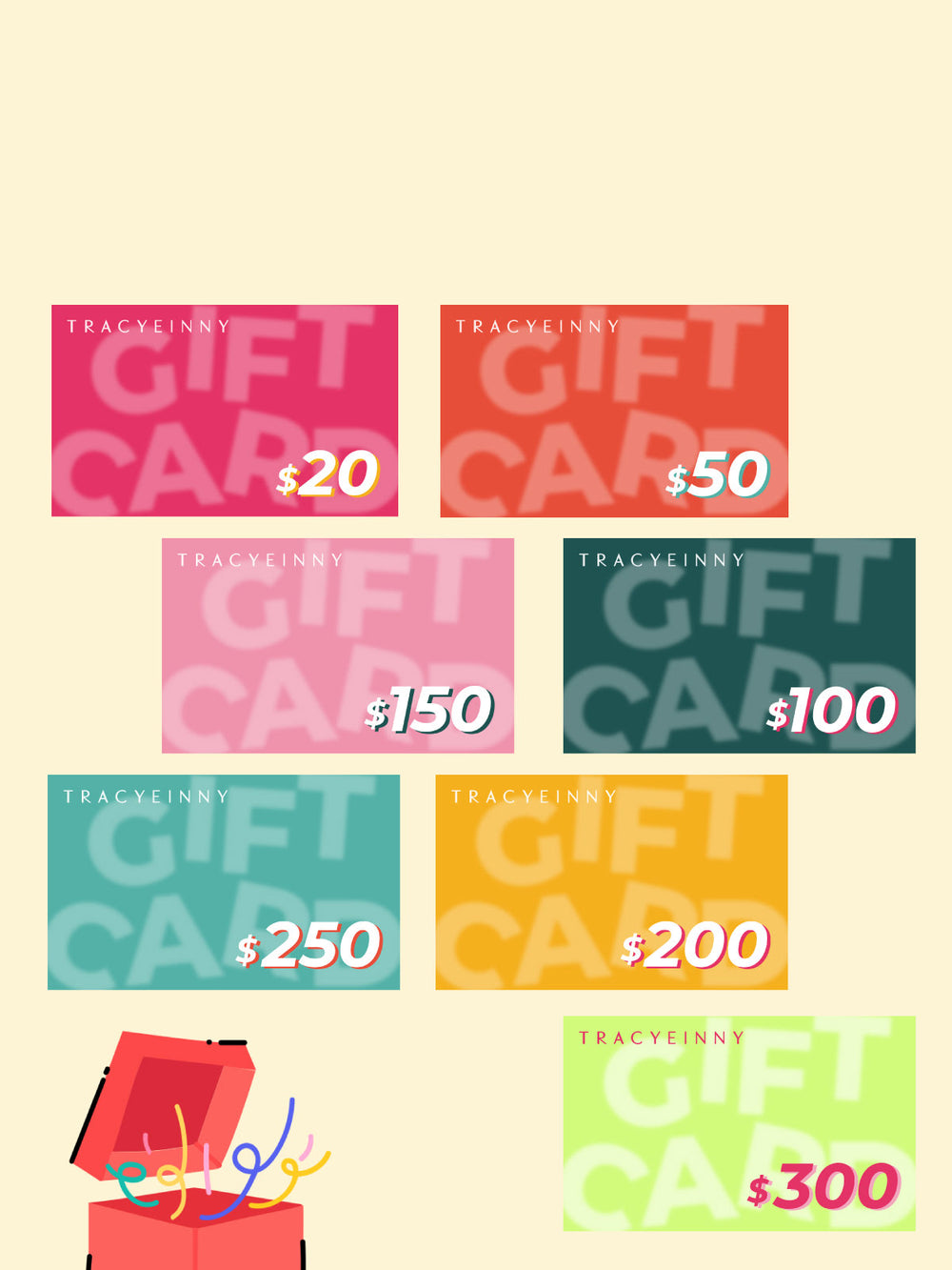 Tracyeinny | Online Store