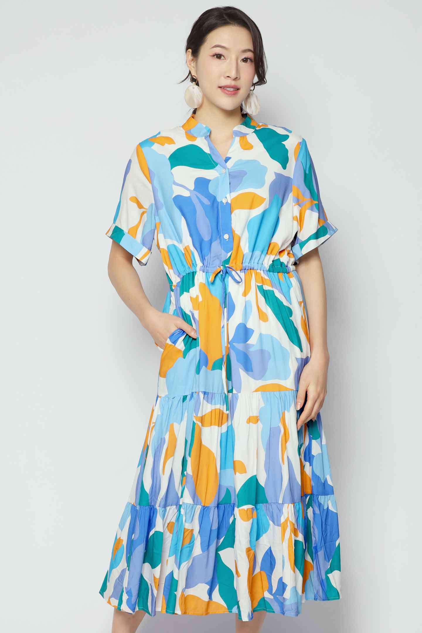 Vedette Dress in Roman Holiday