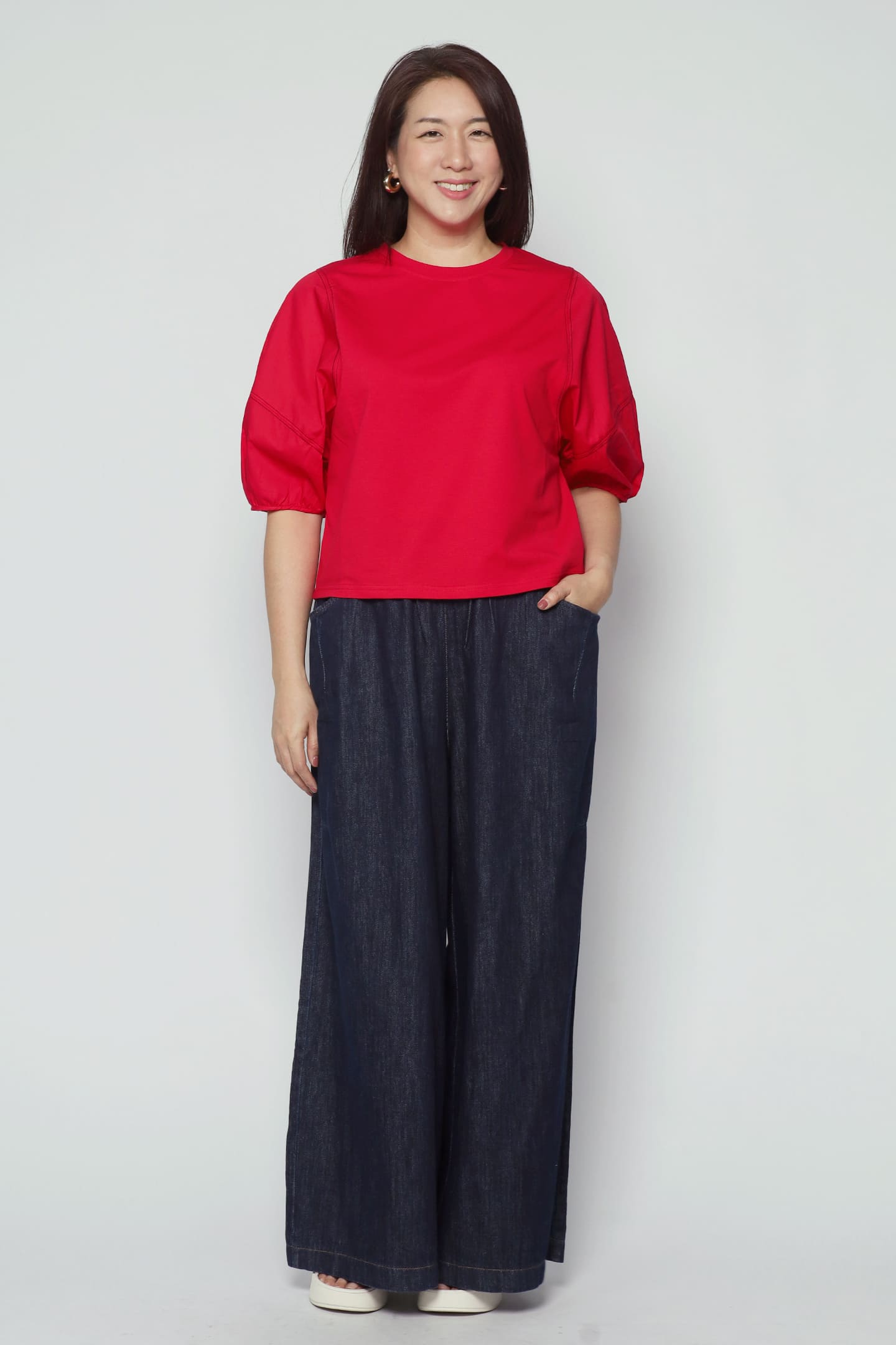 Easy By TE - Xiang Top in Red